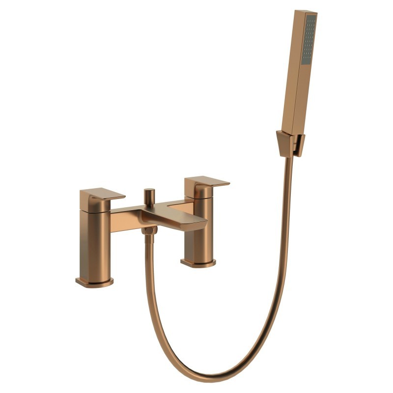 Sprung Bath Waste & Overflow - Brushed Brass Sprung Bath Waste & Overflow - Brushed Brass